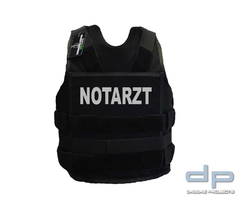 K1 zertifizierte Stichschutzweste COPTEX I mit Wunschaufdruck | Polizei ...