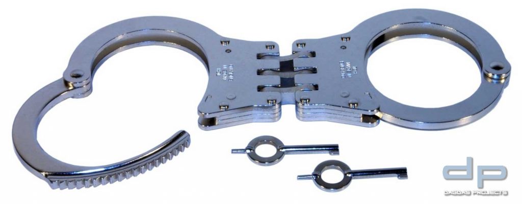 TCH Handschellen Modell 832 Superior Stahl vernickelt | Dagdas Projects Behördenausrüster