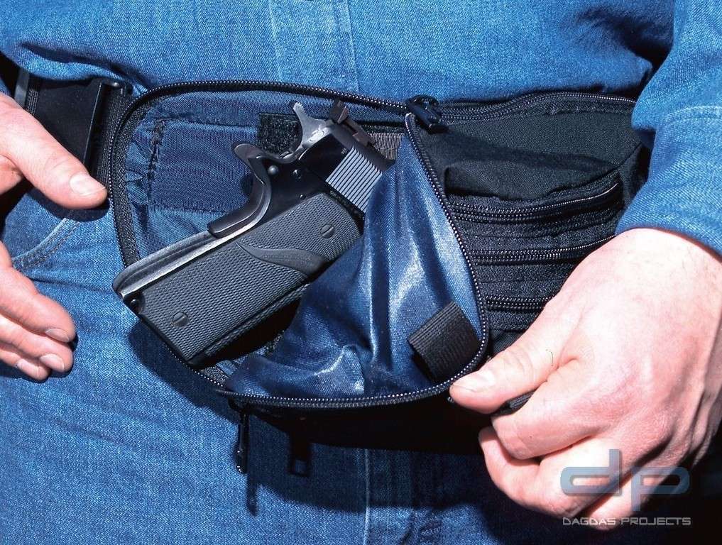 Bauchholster „Secret Service“ – Original für Rechtshänder | Bauchtasche ...