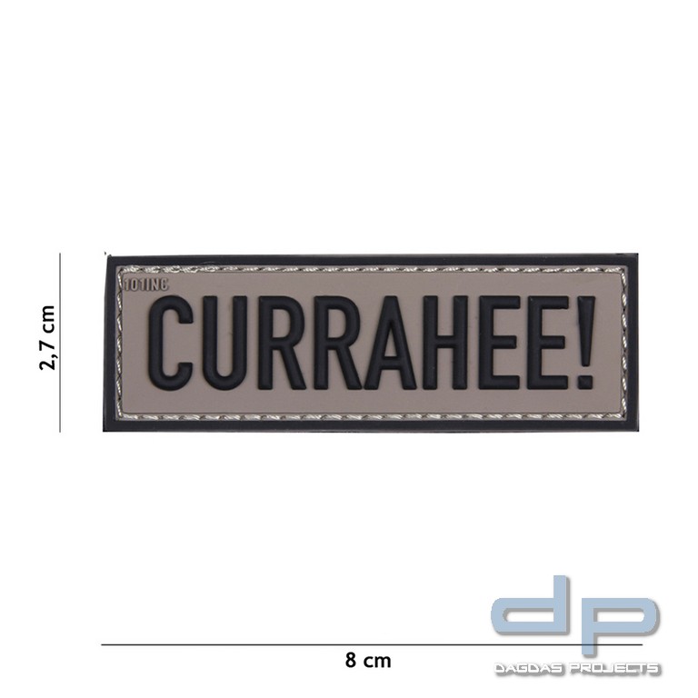 Emblem 3D PVC Currahee! grau | Sonstige Rubber Patches | 3 D Rubber ...