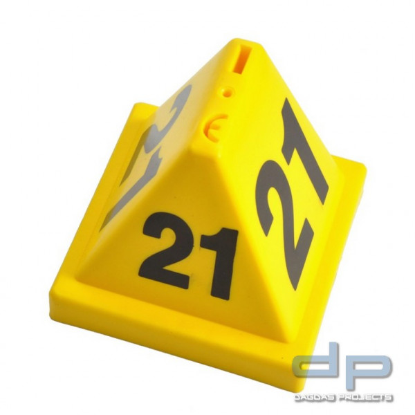 EVI-PAQ® AF Versa-Cones Marker, nummerierte Kegel, 20er Set (11,5 x 11 ...